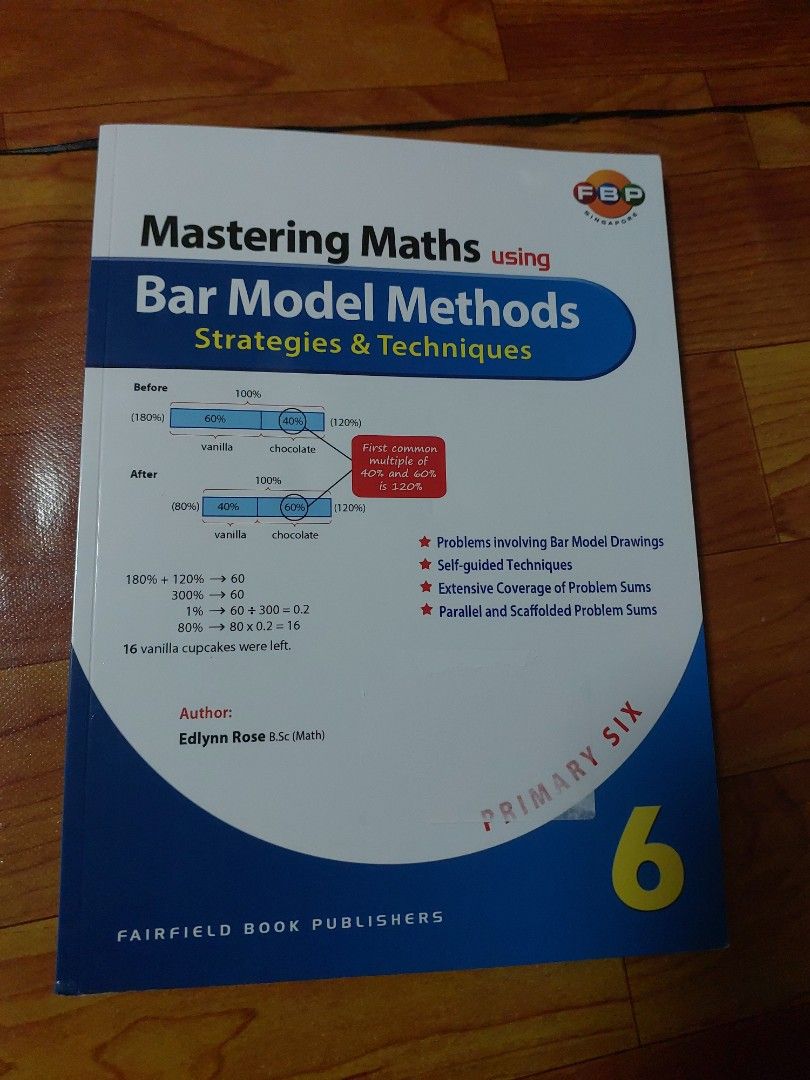 Mastering Maths Bar Model Methods Primary 6, Everything Else on Carousell