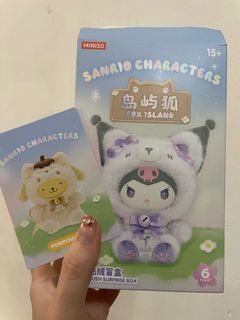MINISO Sanrio Characters Fox Island Figure (pompompurin), Hobbies ...