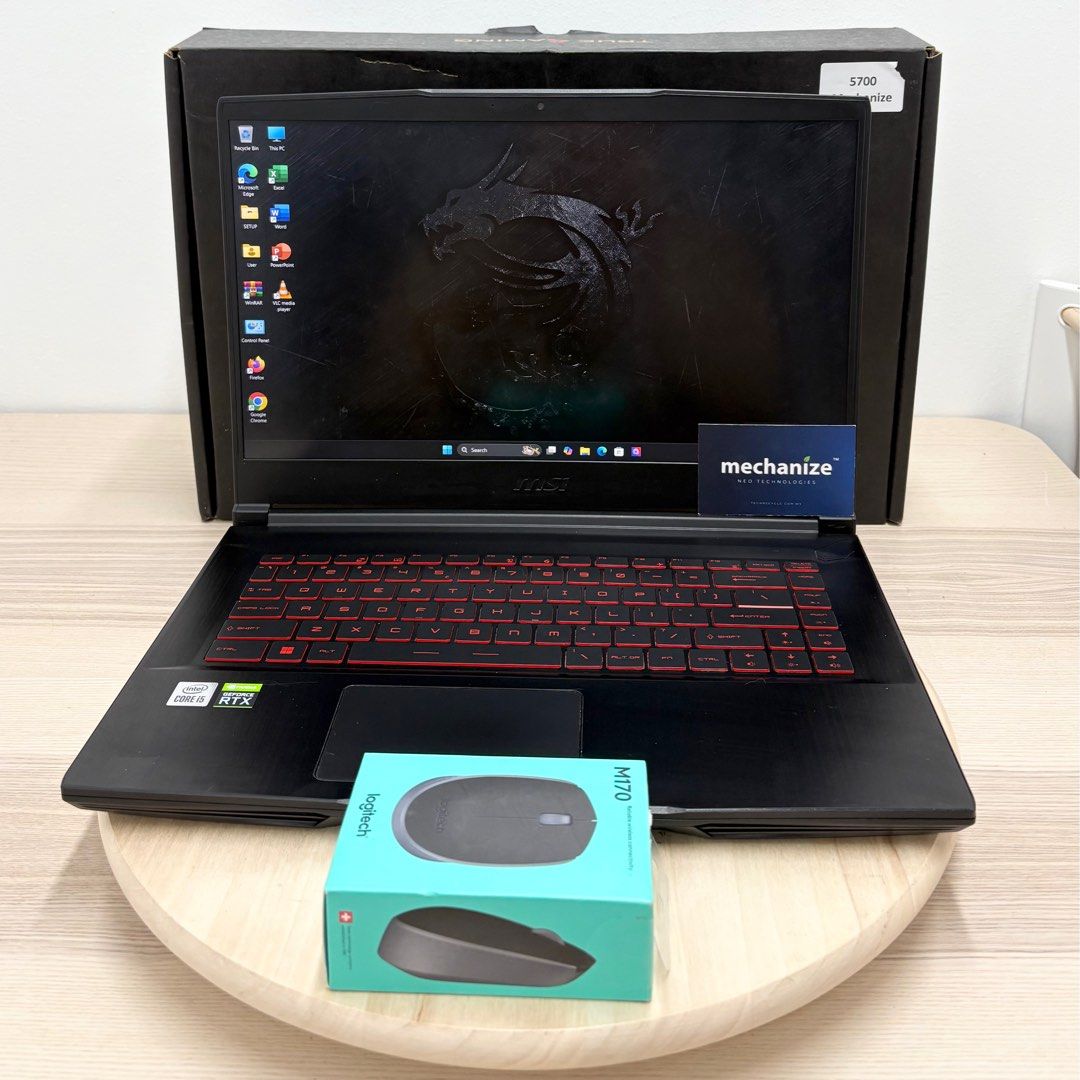 MSI Thin 15 Gaming Laptop i5 10GEN RTX 3050, Computers & Tech, Laptops ...