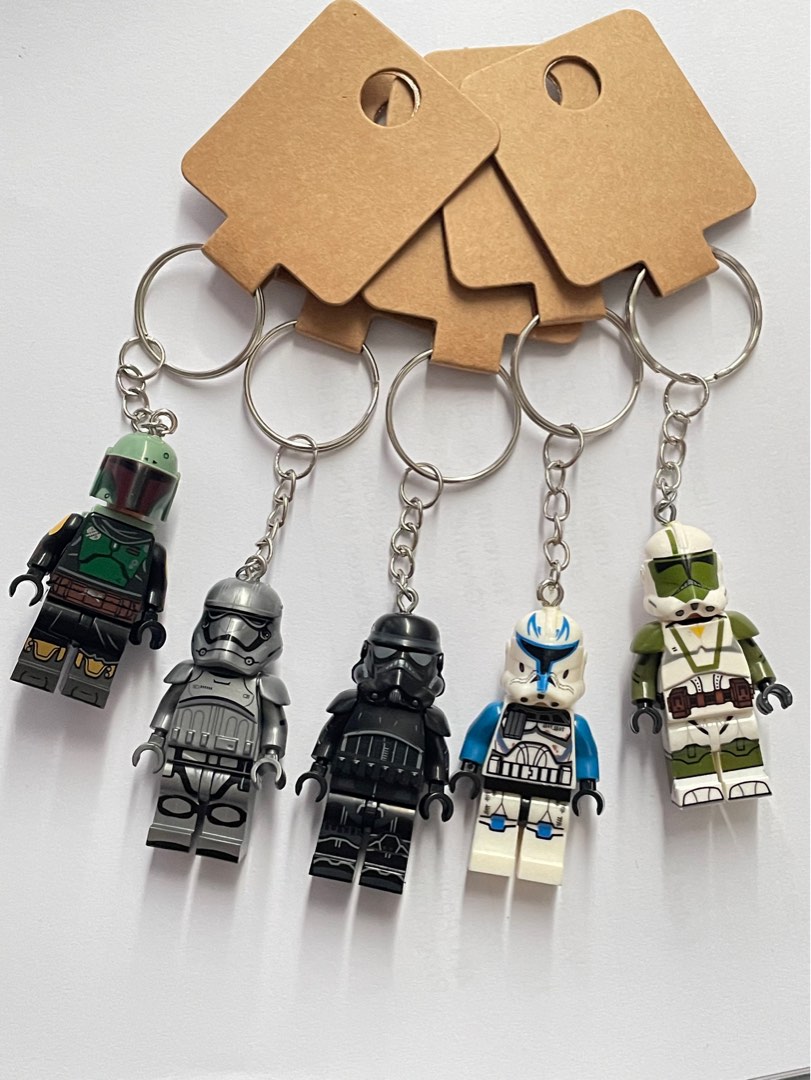 #murmur10 Keychain Lego Minifigures Anime Marvel DC Star Wars Movie ...