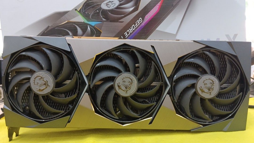 🟢NVIDIA RTX 3070Ti 8GB MSI SUPRIM X Gaming | Editing | 3D Modeling GPU | Graphic Card, Computers ...