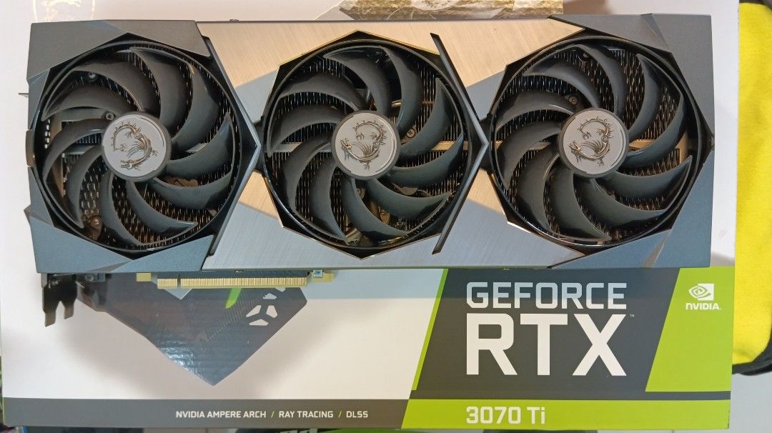 🟢NVIDIA RTX 3070Ti 8GB MSI SUPRIM X Gaming | Editing | 3D Modeling GPU | Graphic Card, Computers ...