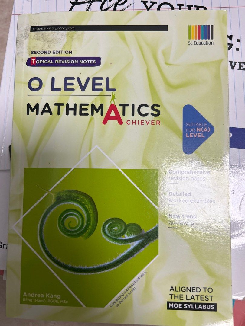 O Level Mathematics Achiever Topical Revision Notes, Hobbies & Toys ...
