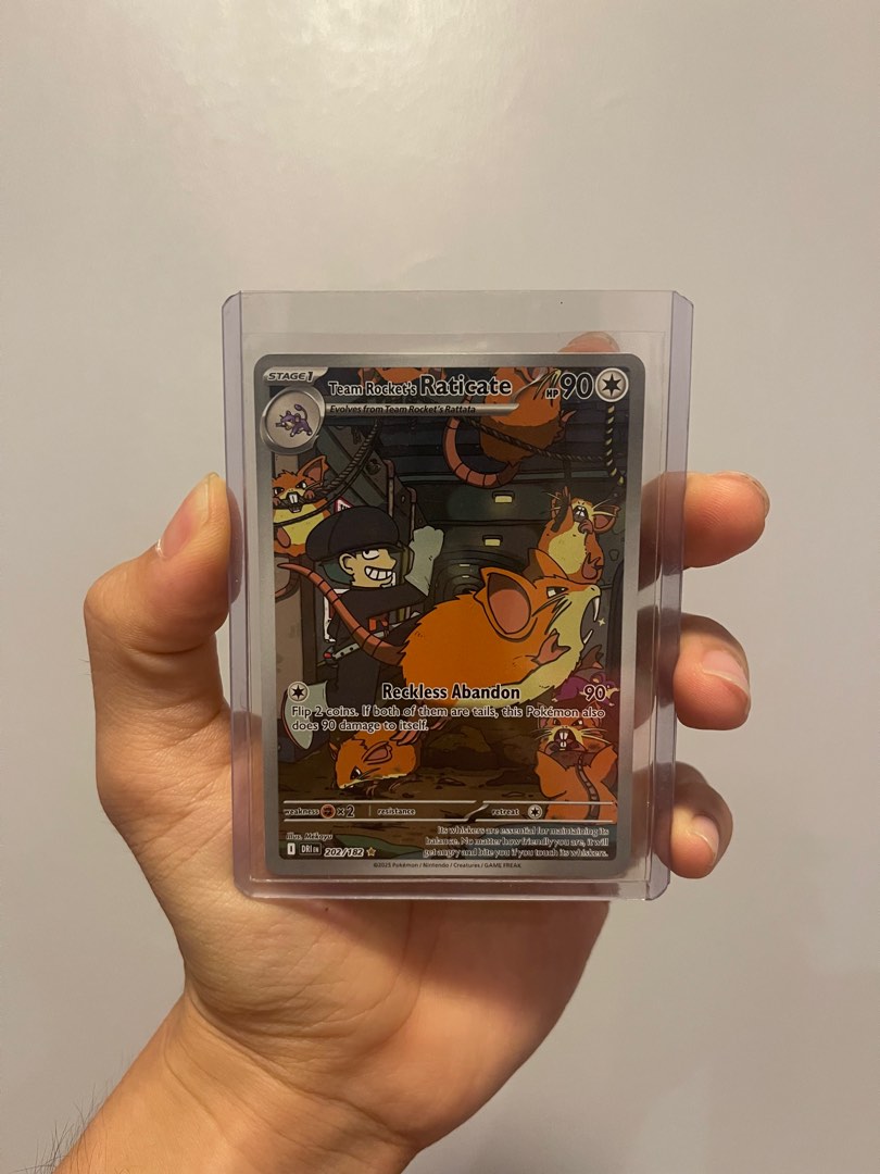 Pokemon TCG Destined Rivals Raticate IR, Hobbies & Toys, Toys & Games ...