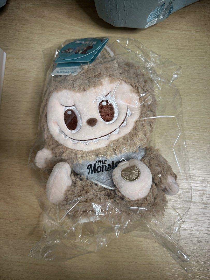 Pop Land Labubu Hand Puppet (Beige), Hobbies & Toys, Toys & Games on ...