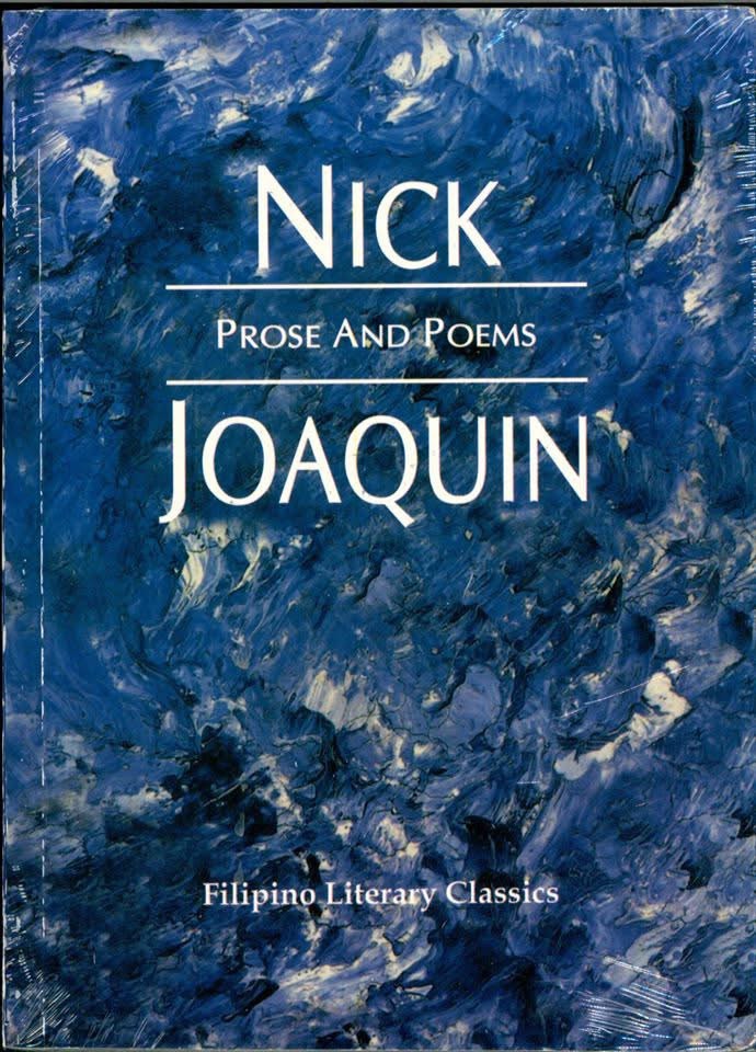Prose And Poems By Nick Joaquin | Filipiniana Book Filipino Literary ...