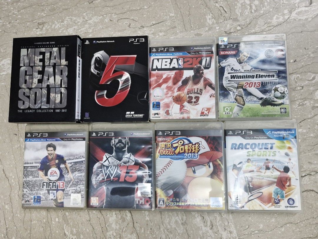 PS3 Playstation Console & Games (Metal Gear Solid Gran Turismo Dead or ...