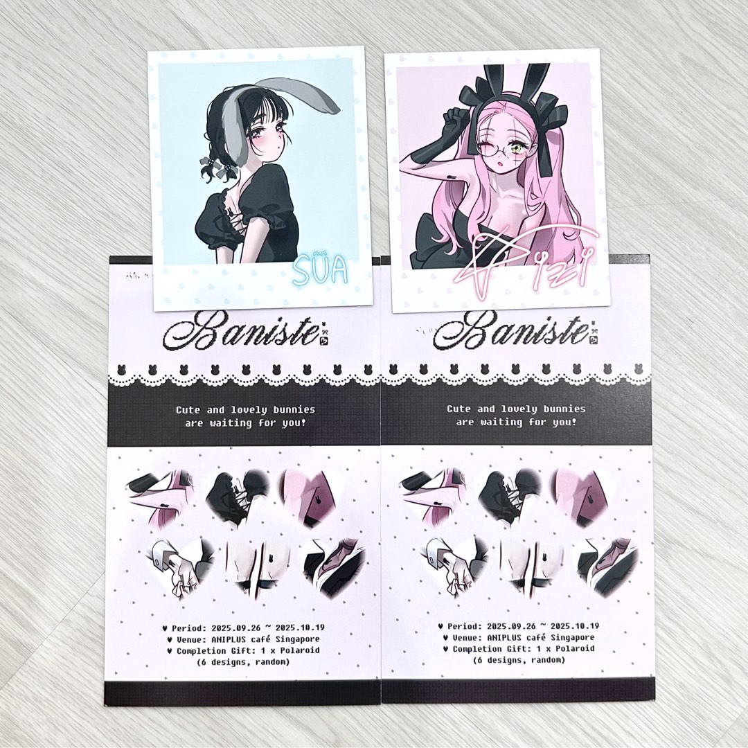 Read desc Alien stage signed polaroid cafe aniplus benefit mizi sua ...