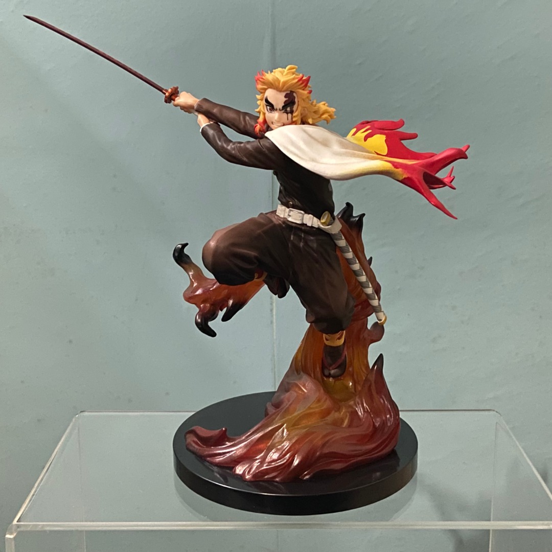 (Free SF within MM) Rengoku Kyojuro Authentic Figure Ichiban Kuji Demon ...