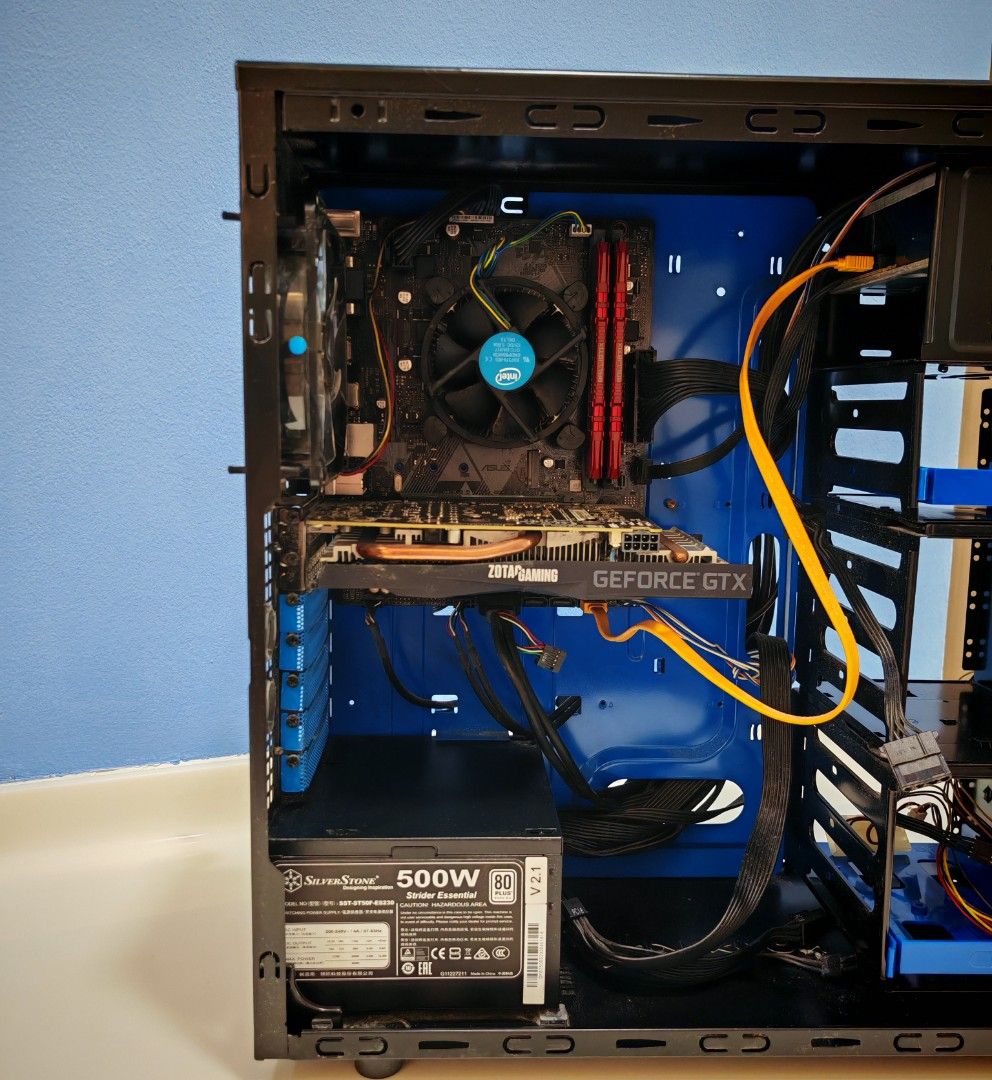 Sharkoon PC Case with GTX Graphics Card, Computers & Tech, Parts ...