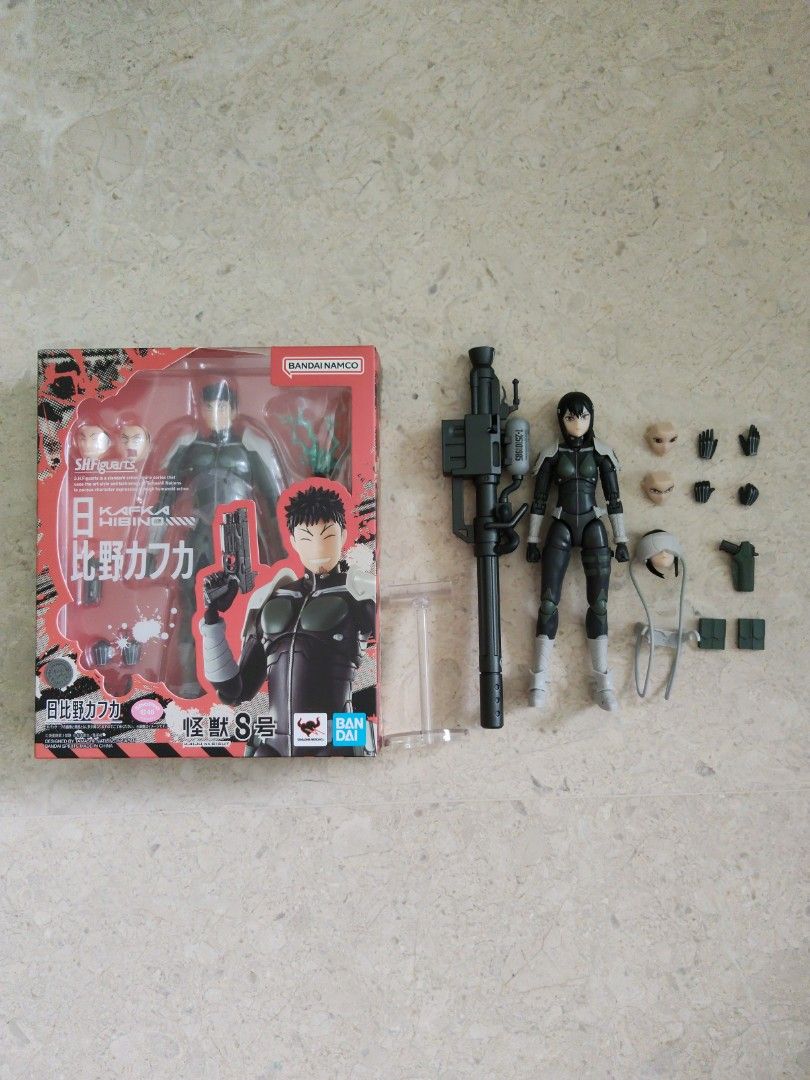 s.h.figuarts Kaiju No.8 Kafka Hibino Mina Ashiro Shfiguarts SHF Shf Figuarts Bandai Namco ...