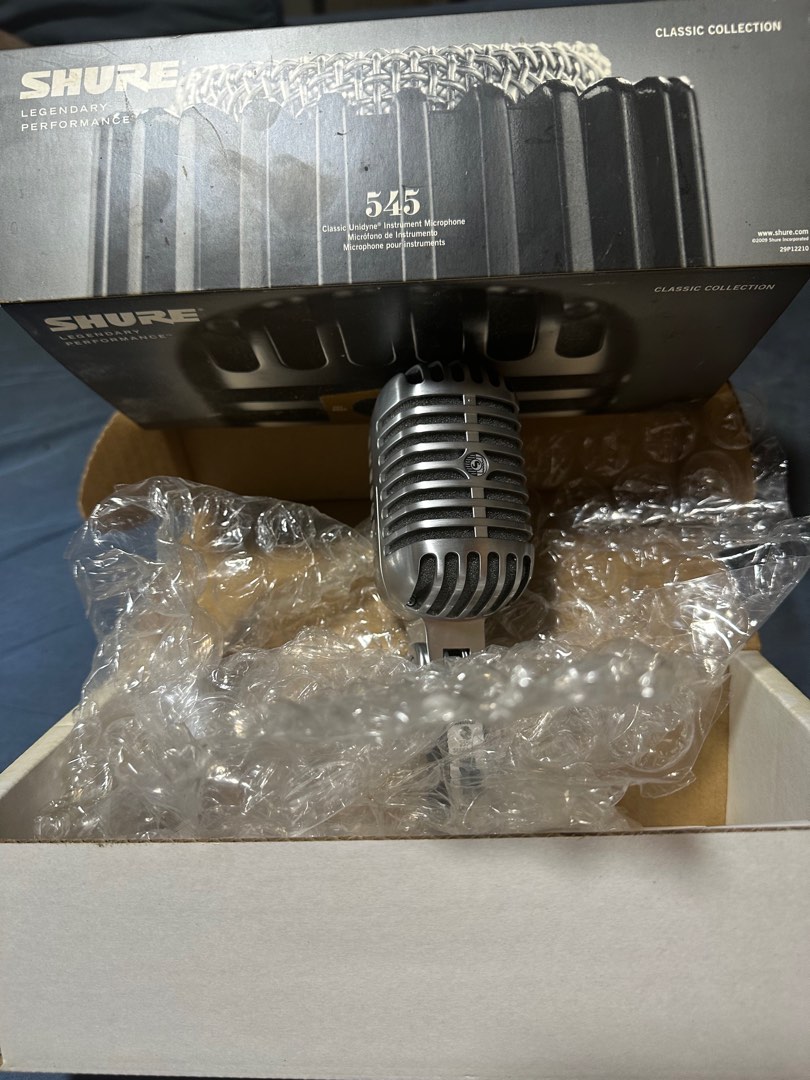 Shure55SH seriesII vocal microphone. Cardioid/dynamic, Audio ...