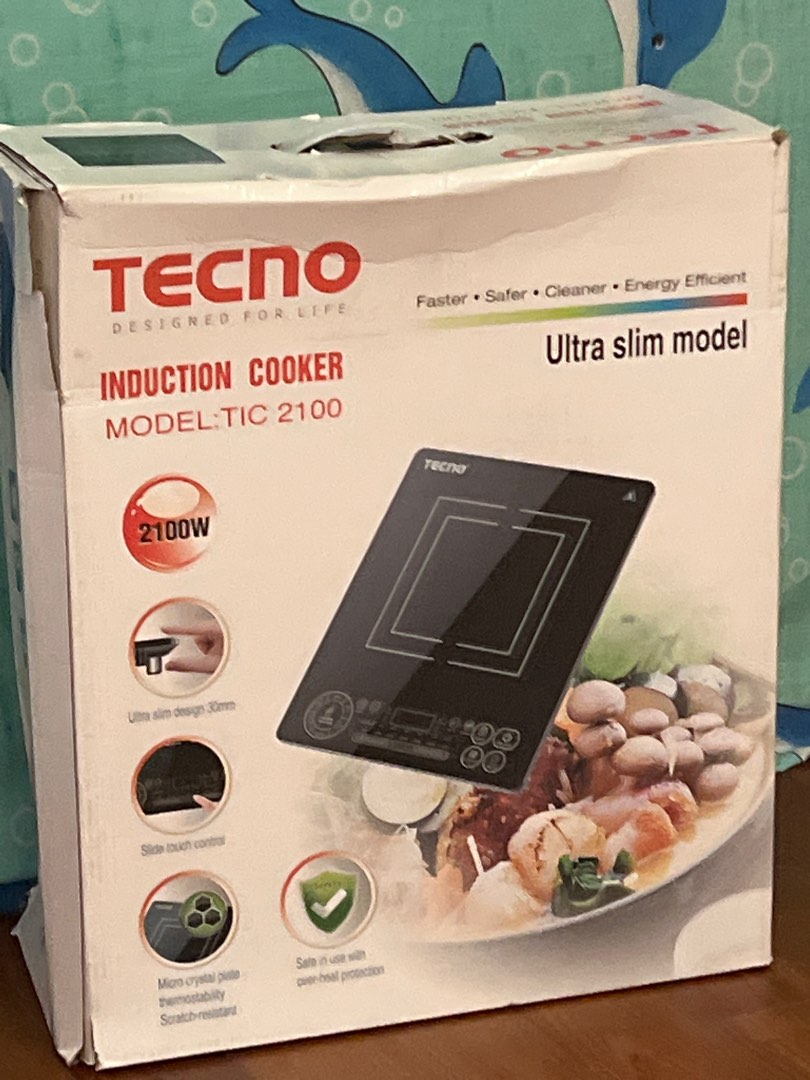 Tecno Induction Cooker TIC 2100 - Ultra Slim Model, TV & Home ...