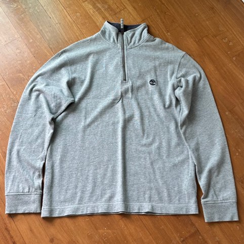 Timberland Earthkeepers Quarter-Zip Sweater - L, Men's Fashion, Coats ...