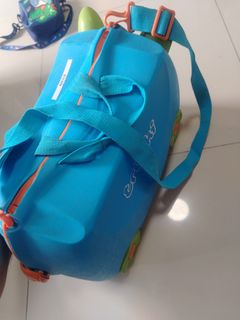 Trunki Ride-On Suitcase - Blue, Hobbies & Toys, Travel, Luggage on ...