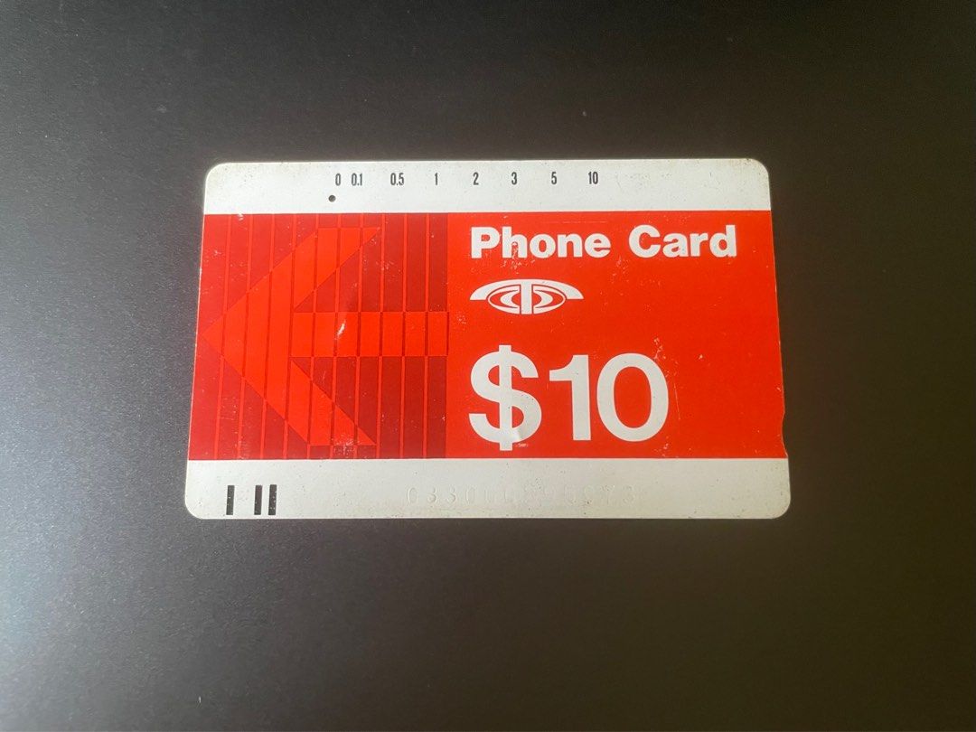 Vintage Singtel $10 Phone Card, Hobbies & Toys, Memorabilia ...