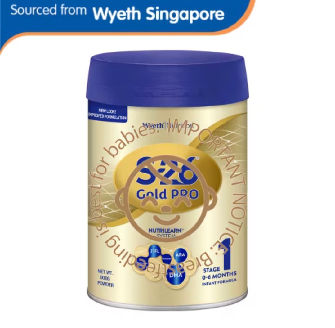 Wyeth Nutrition S26 Gold PRO Stage 1 Infant Formula, Babies & Kids ...
