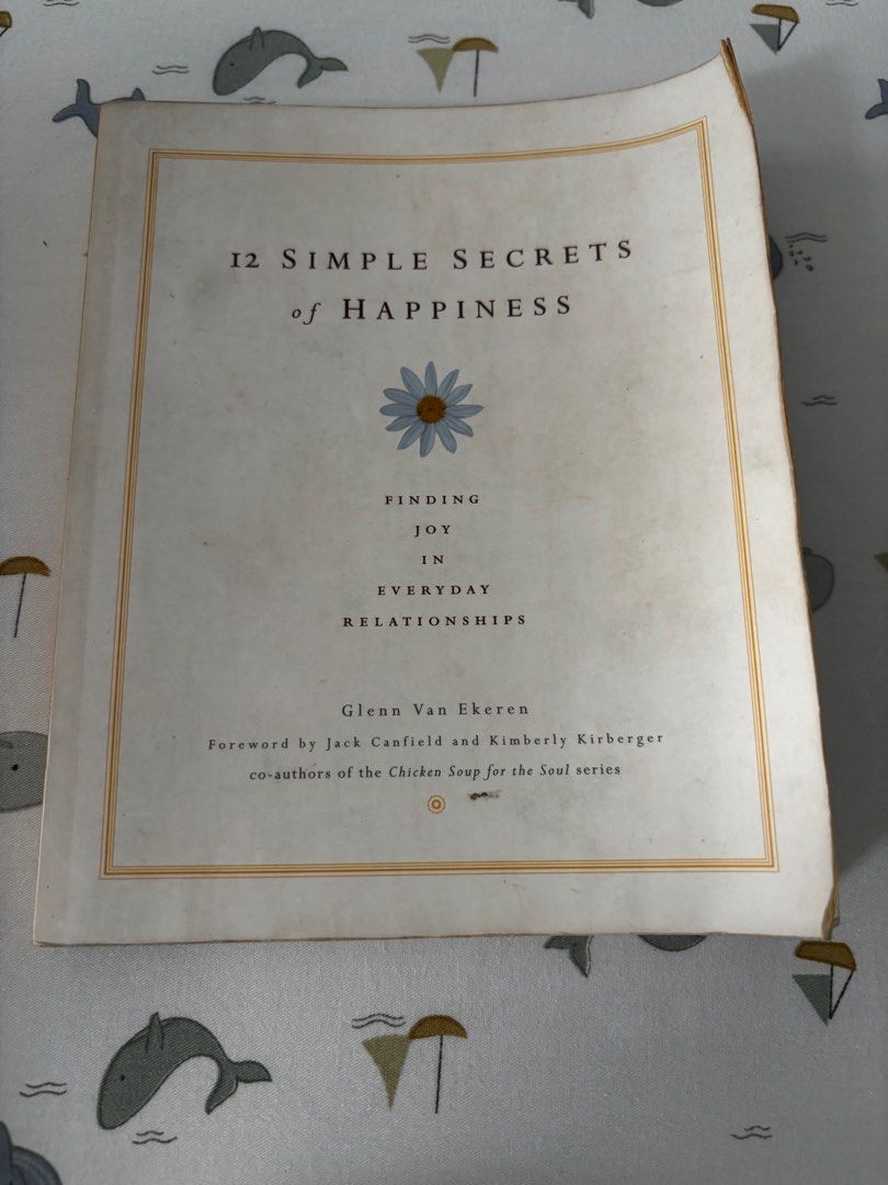 12 Simple Secrets of Happiness Book, Hobbies & Toys, Books & Magazines ...