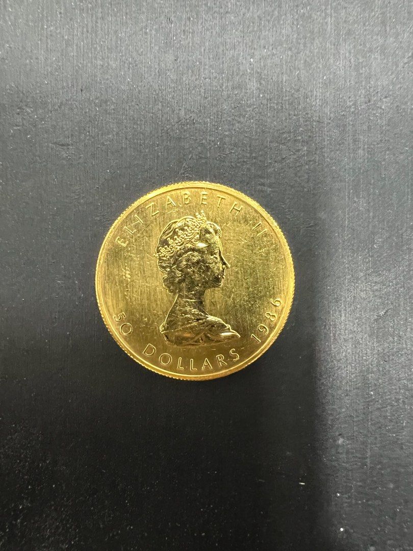 1oz Canadian Maple 9999 Gold Coin, Hobbies & Toys, Memorabilia ...