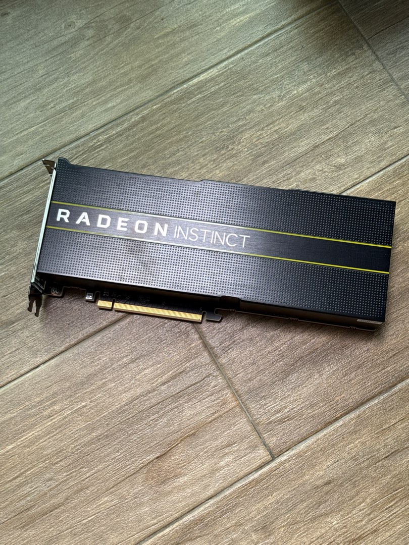 AMD Radeon Instinct MI50 Graphics Card 16gb, Computers & Tech, Parts ...