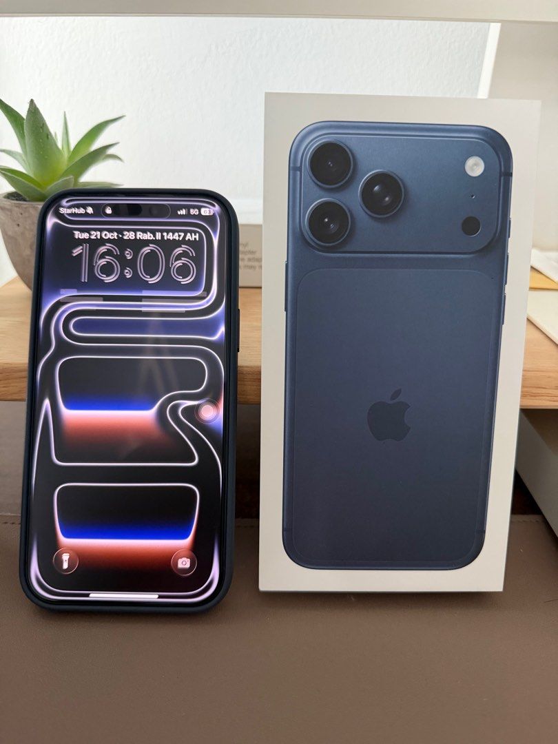 iPhone 17 Pro Max 1TB Deep Blue, Mobile Phones & Gadgets, Mobile Phones ...