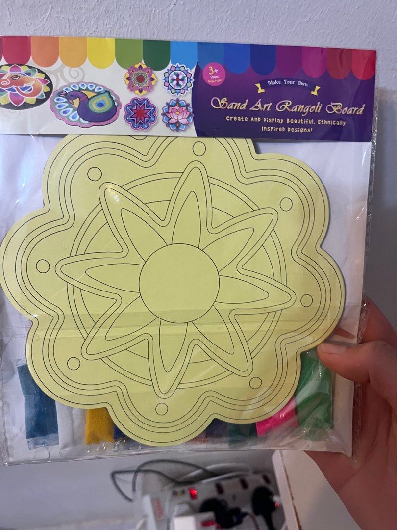 Band art rangoli board, Hobbies & Toys, Art & Prints on Carousell