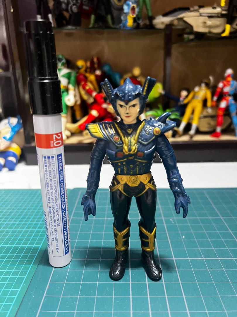 Bandai 1987 Japan Super Sentai Maskman Earth Imperial Prince Sofubi 5 ...