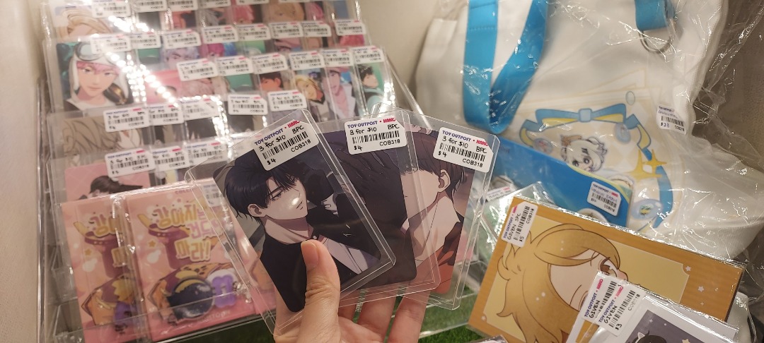 BL Webtoon The Hunter's Gonna Lay Low Photocards (Polarfox CN Cafe ...