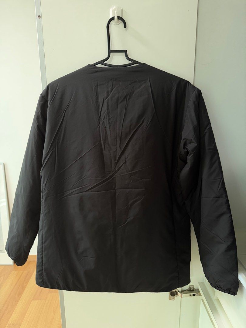 Black Lightweight Bomber Jacket Waterproof, Men's Fashion, Coats ...