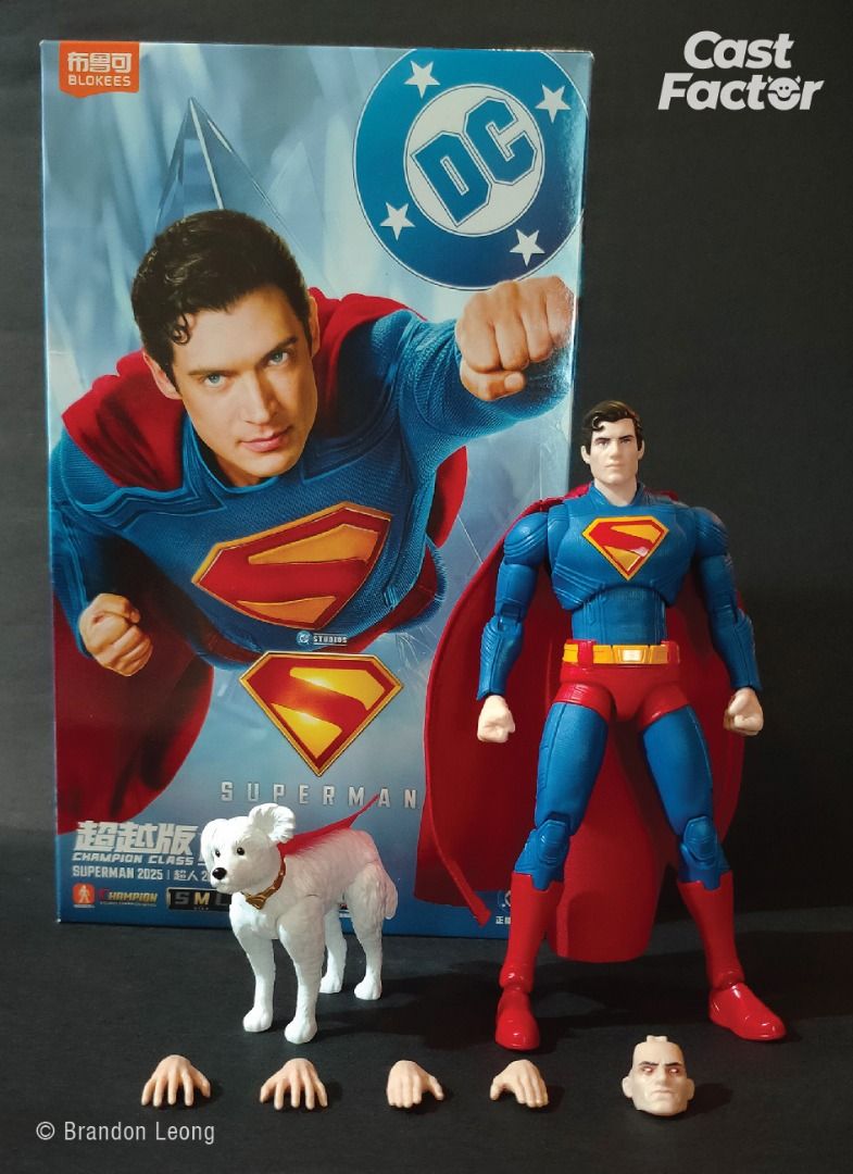 Blokees Champion Class Series Superman 2025 & Krypto Model Kit Set, Hobbies & Toys, Toys & Games ...