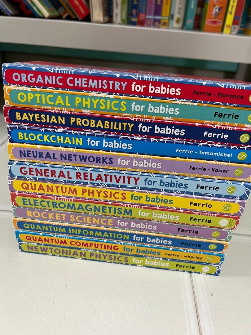 Chris Ferrie 'For Babies' Science Book Set, Hobbies & Toys, Books ...