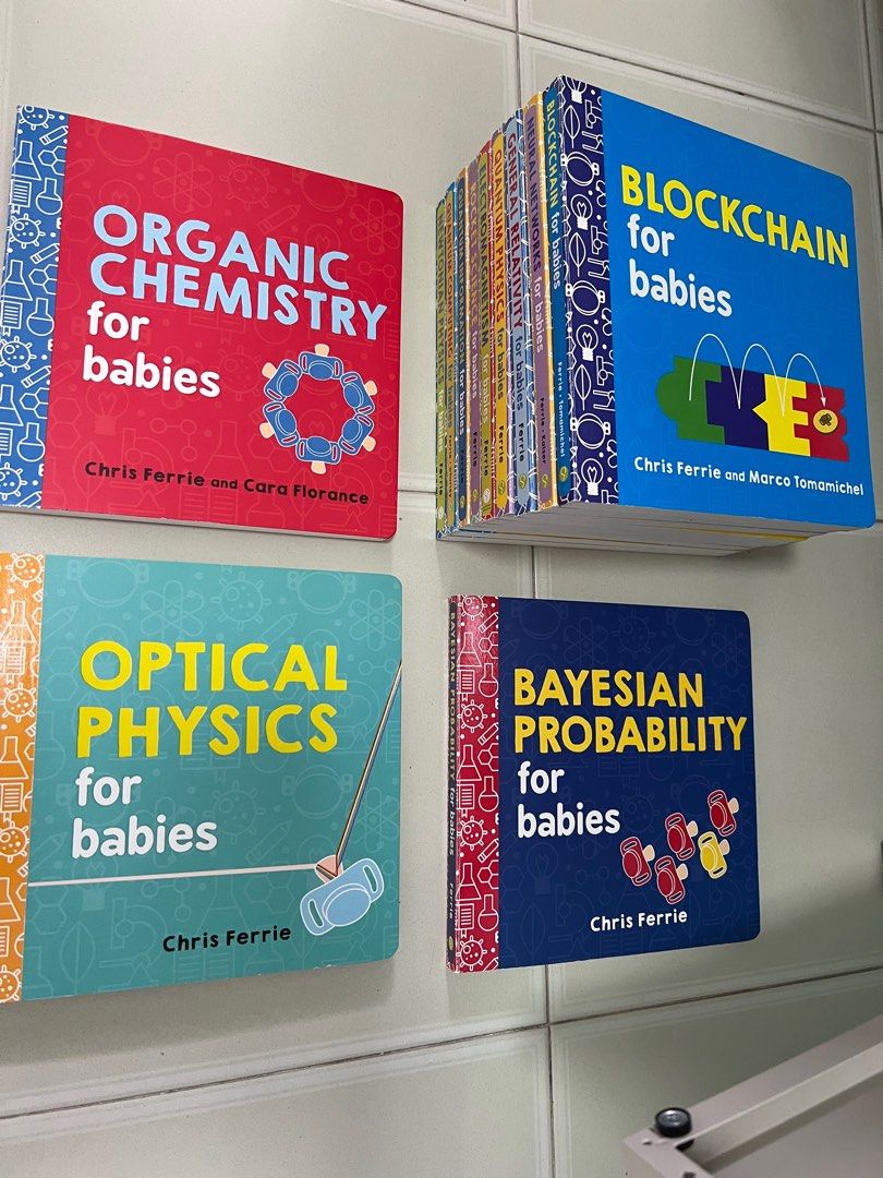 Chris Ferrie 'For Babies' Science Book Set, Hobbies & Toys, Books ...
