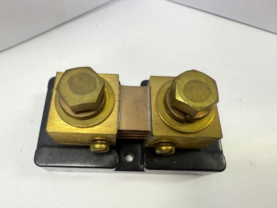 Deltec 600 Amp 50MV Ammeter Shunt, TV & Home Appliances, Electrical ...