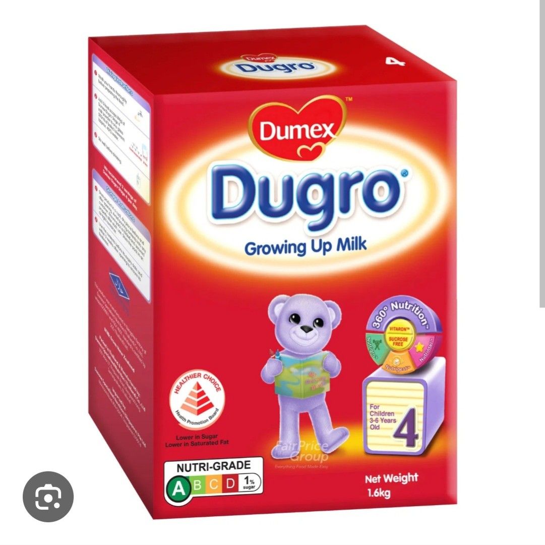 Dumex Dugro Stage 4 Growing Up Milk Formula 1.6kg, Babies & Kids ...