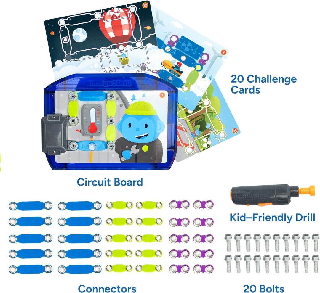 Educational Insights Design & Drill Adventure Circuits, Beginning ...