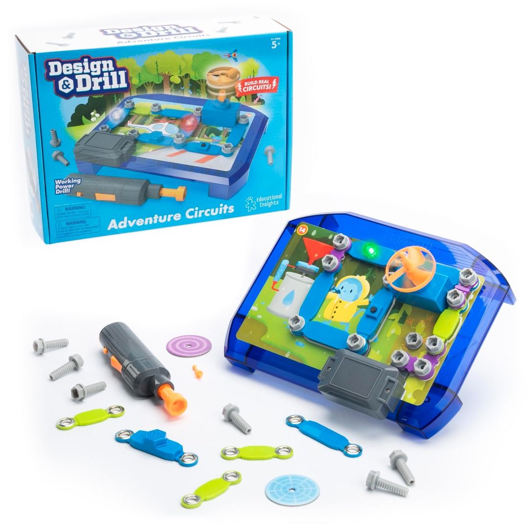 Educational Insights Design & Drill Adventure Circuits, Beginning ...