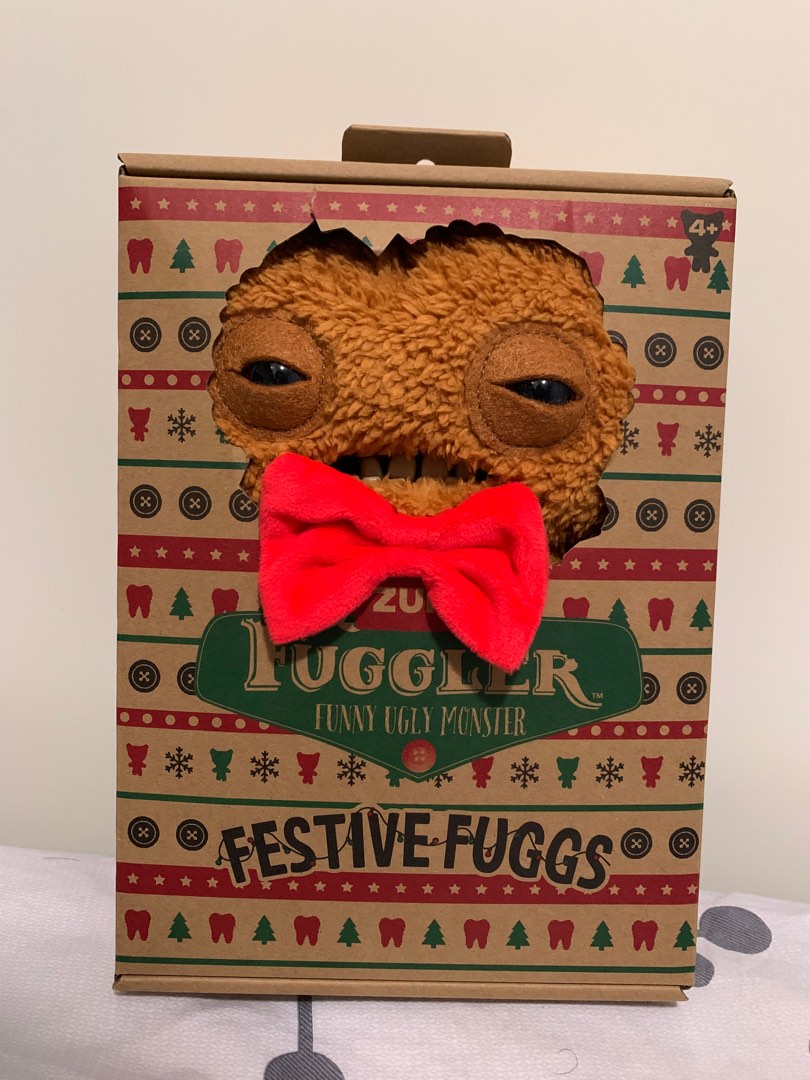 Fuggler Festive Funny Ugly Monster, 興趣及遊戲, 玩具 & 遊戲類 - Carousell