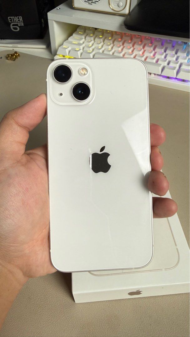 Iphone 13 Starlight White 256gb Zp Set, Mobile Phones & Gadgets, Mobile ...