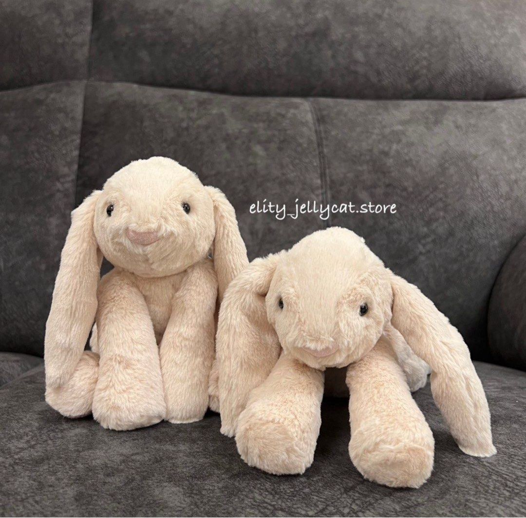 Jellycat Smudge Rabbit, Hobbies & Toys, Toys & Games on Carousell