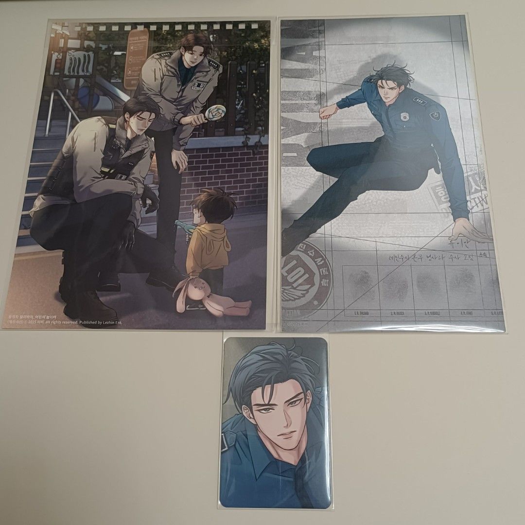 Melting Point Bl Lezhin Season Greetings 2025 Photocard + Postcard Set ...