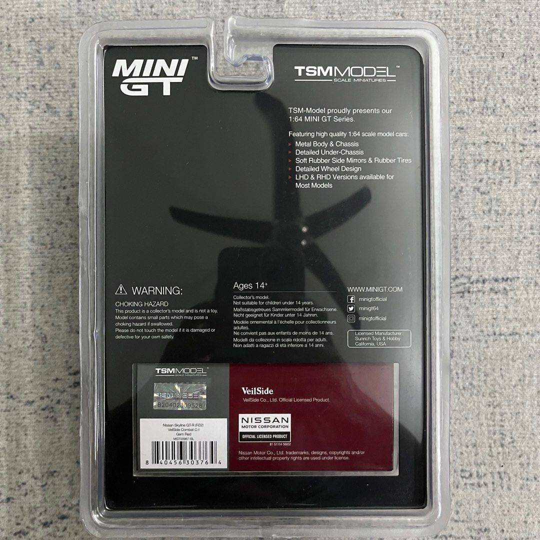 MiniGt Nissan Skyline R32 Veilside not inno tomica hotwheels poprace ...