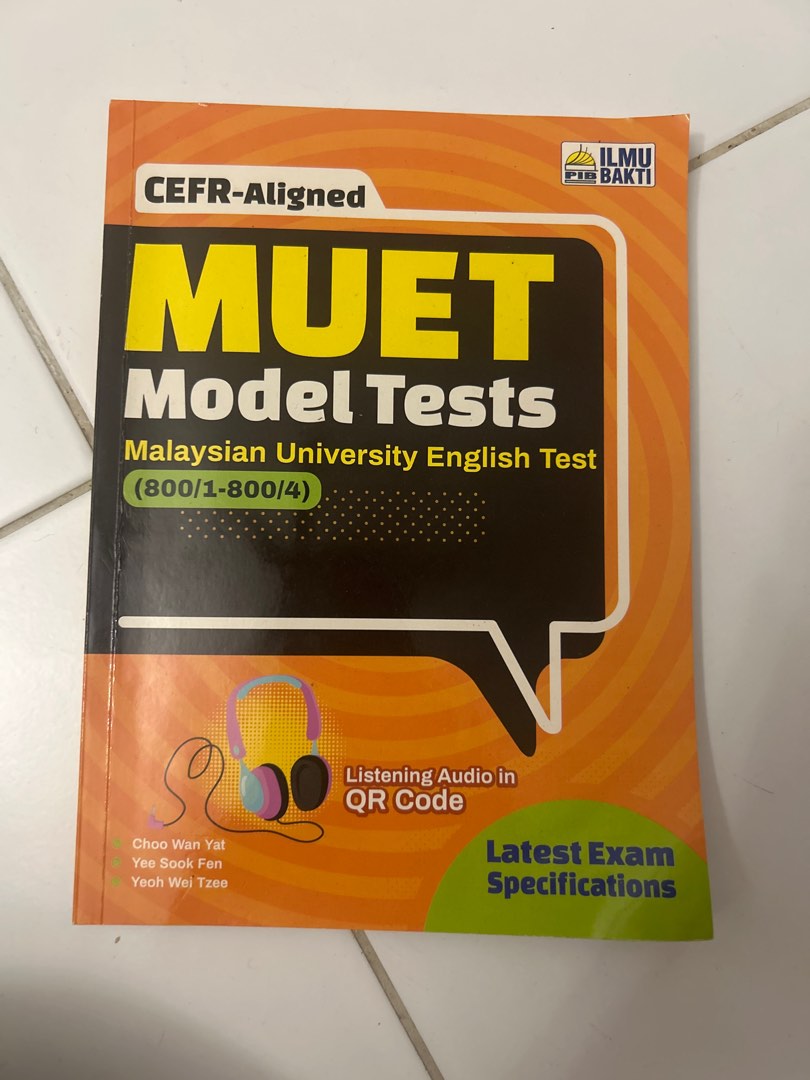 MUET Model Tests - Malaysian University English Test, Hobbies & Toys ...
