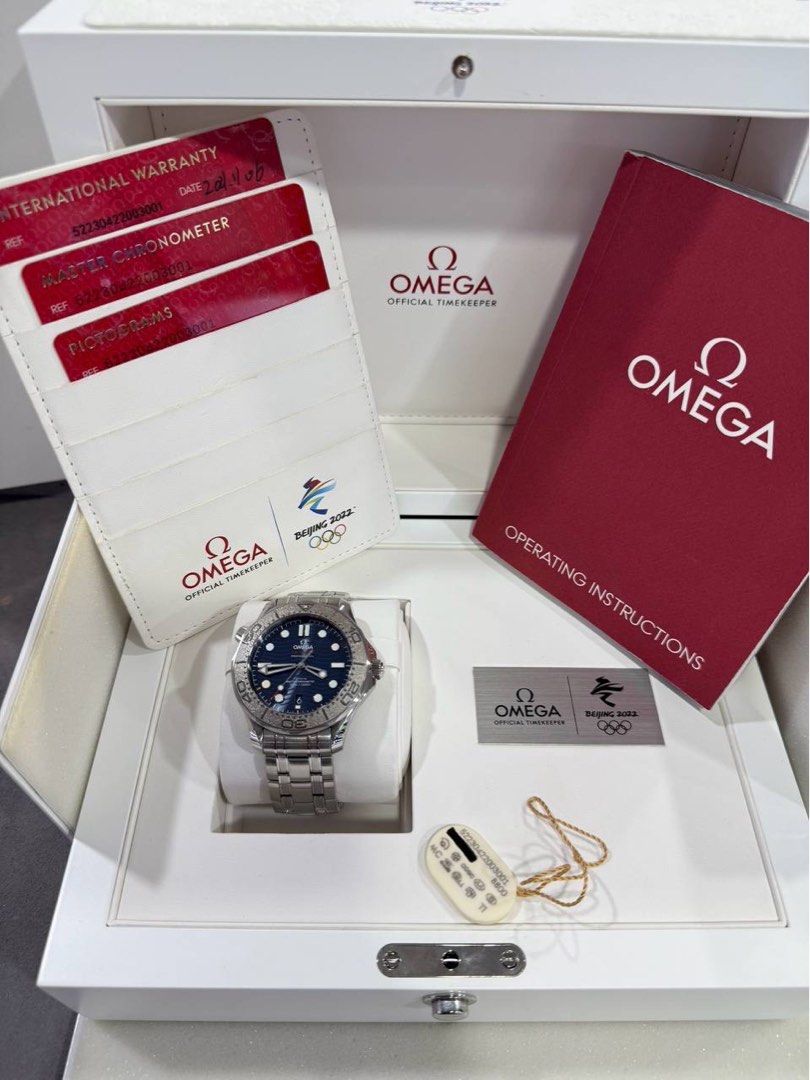 OMEGA SEAMASTER BEIJING EDITION SWISS MADE CO AXIAL MASTER CHRONOMETER ...