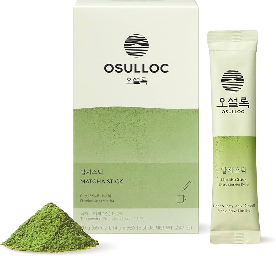 Osulloc Matcha Stick - Premium Jeju Matcha, Food & Drinks, Beverages on ...