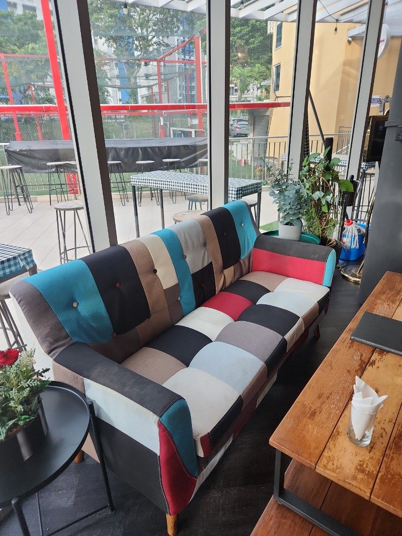 Patchwork Sofa - Unique and Stylish, Furniture & Home Living, Furniture ...