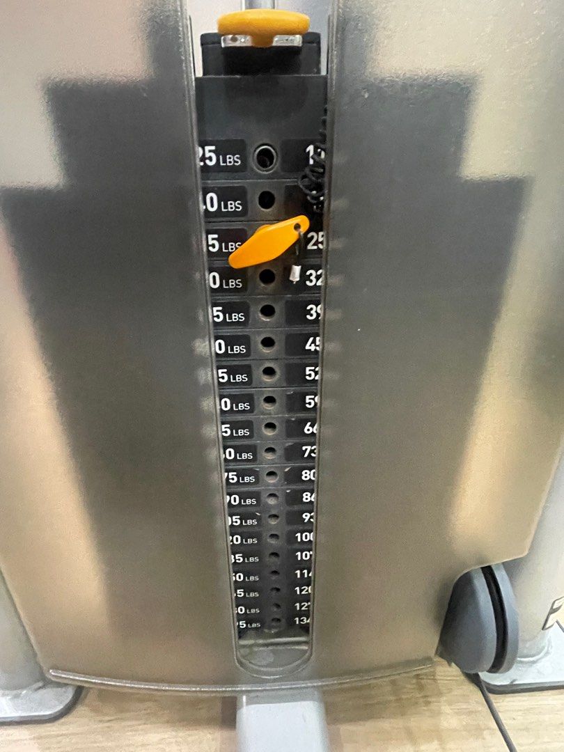 Precor vitality line leg press calf machine gym strength equipment pin ...