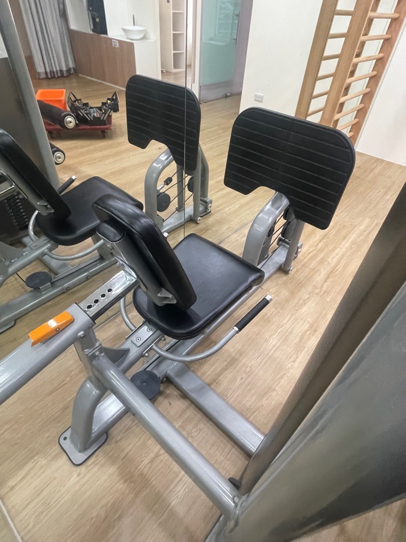 Precor vitality line leg press calf machine gym strength equipment pin ...