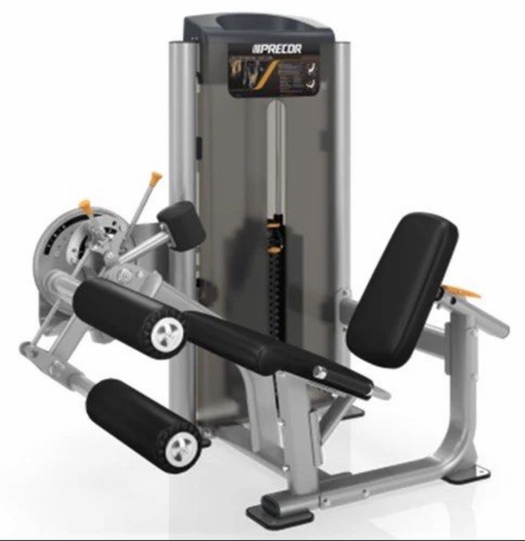Precor vitality line seated leg ext extension curl hamstring quad ...