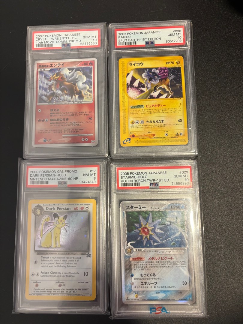 PSA Graded Slabs, Hobbies & Toys, Toys & Games on Carousell
