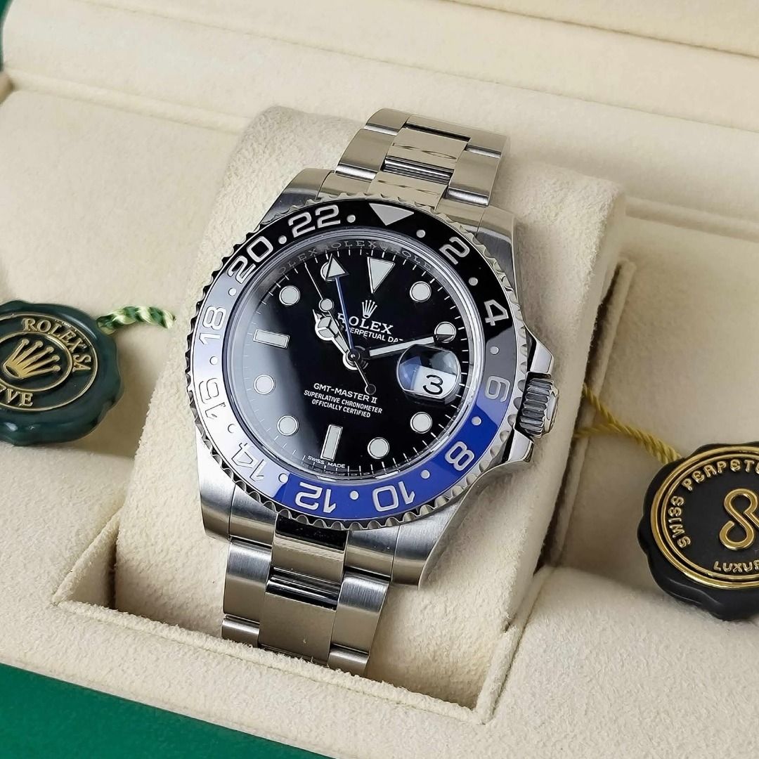 Rolex GMT Master II Batman, Luxury, Watches on Carousell